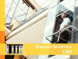 Elevator Solutions E300 - Nidec-Netherlands
