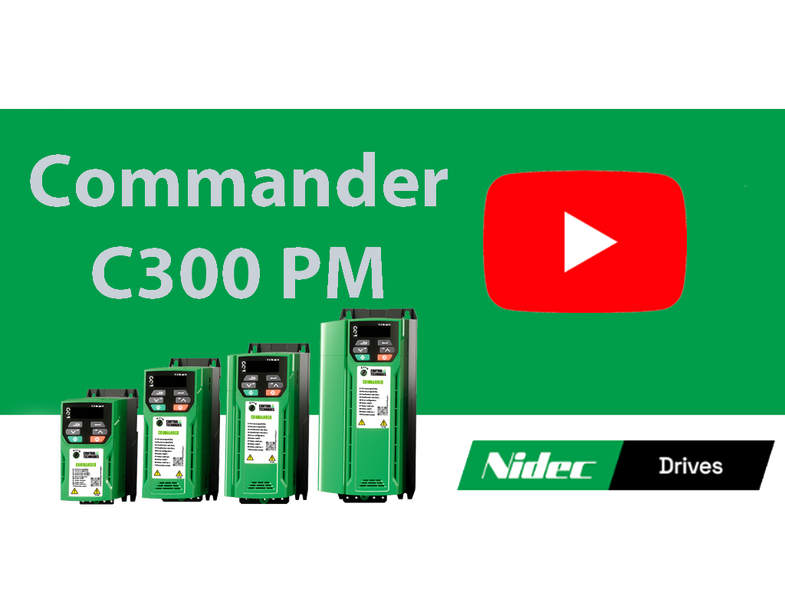 Commander C300 PM frequentieregelaar - Control Techniques
