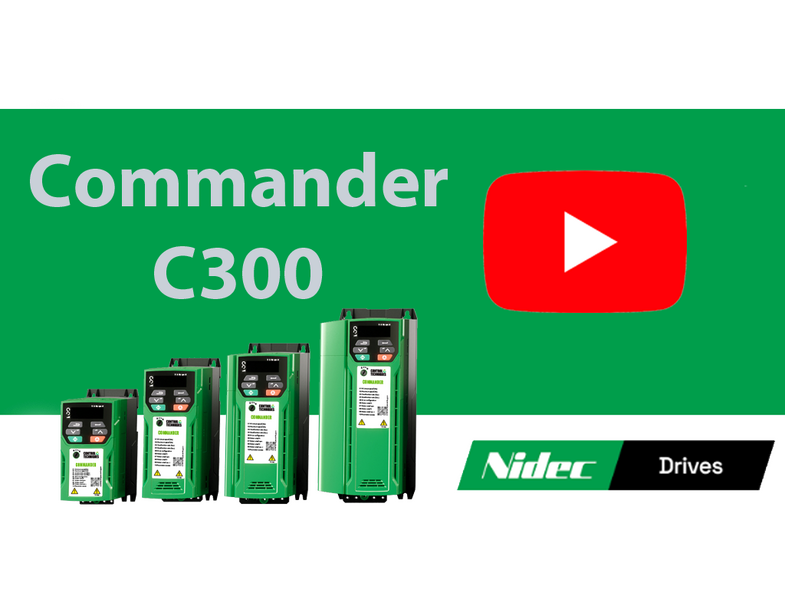 Commander C300 frequentieregelaar - Control Techniques
